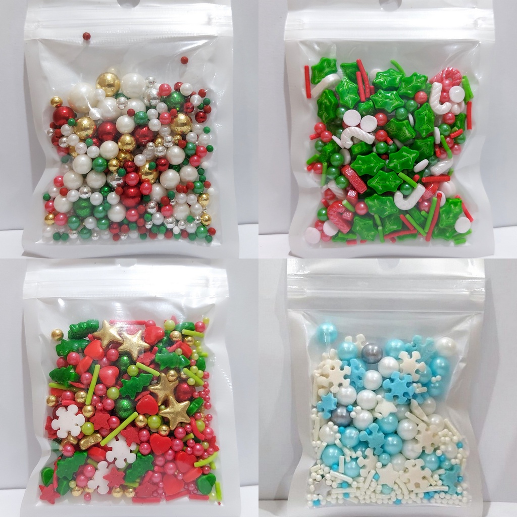 Jual Sprinkle Spikel Trimit Tema Natal – Christmas – Xmas 20gr ...