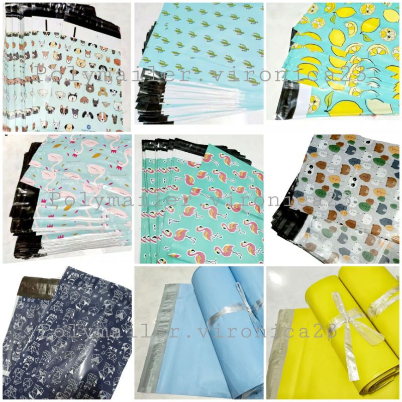 Jual PLASTIK POLYMAILER PACKING GAMBAR MOTIF KERTAS KADO | Shopee Indonesia