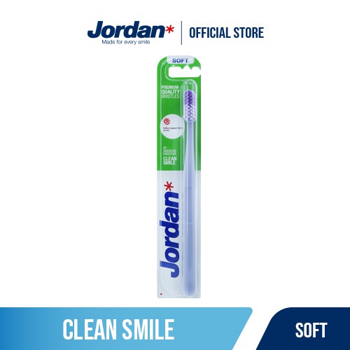 Jual JORDAN Oral Care Entry Clean Smile Soft - Sikat Gigi | Shopee ...