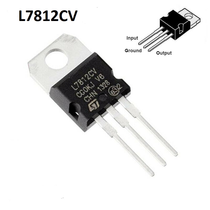 Jual L7812CV L7812 7812 DIP LM7812 Voltage Regulator Transistor 12V 1.5A TO-220 IC | Shopee ...