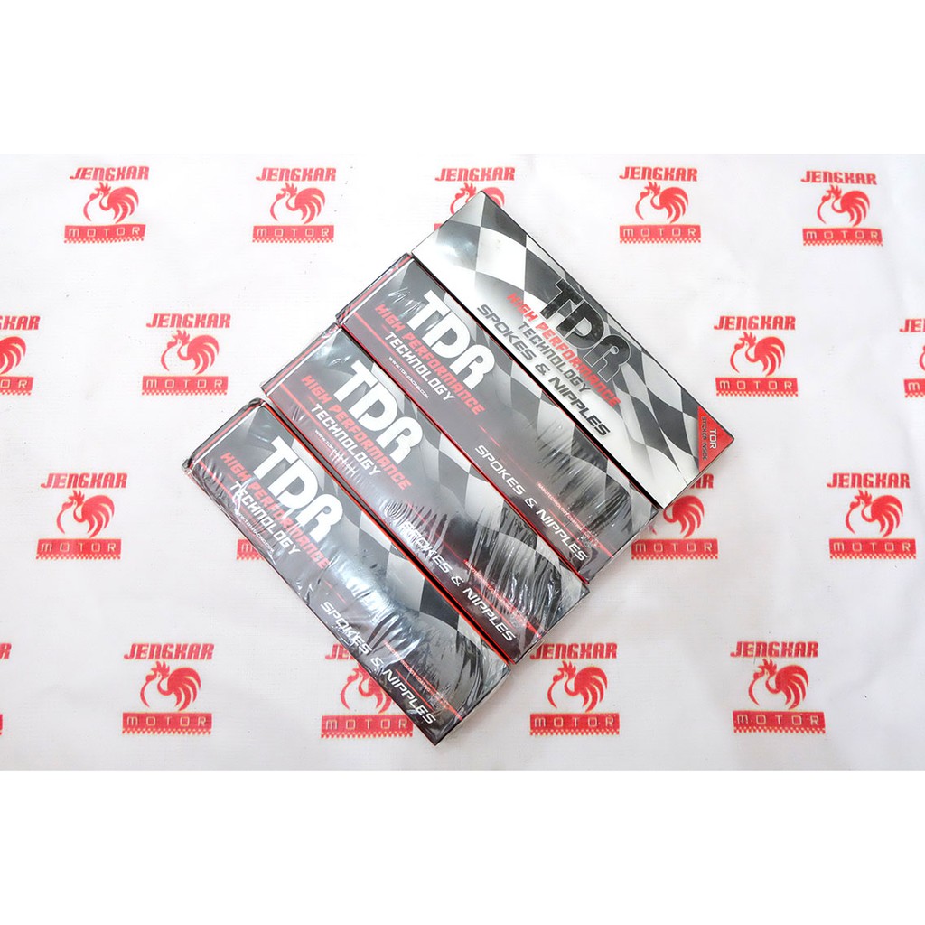Jual Ruji Jari-jari Velg merk TDR Racing Chrome | Shopee Indonesia