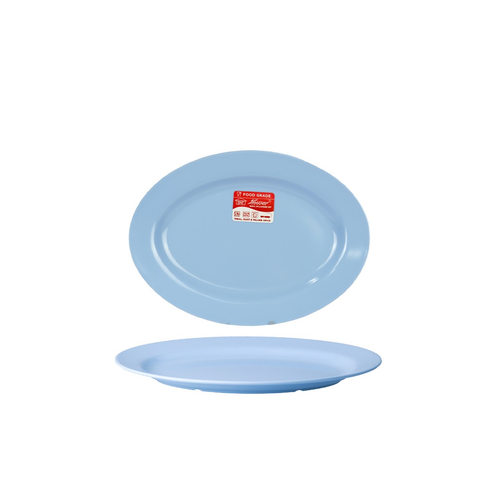 Jual Piring Melamine 10 Inch Piring Oval 5310 Hoover Melamine | Shopee ...