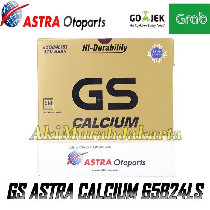 Jual Komponen | Aki Gs Calcium Honda Hrv Ns60Ls / 65B24Ls 55 Ah Garansi 6 Bulan | Shopee Indonesia