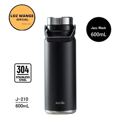 Jual ★TERBARU Botol Minum Termos J-210 SUS 304 Tahan Panas 600ML Anti ...