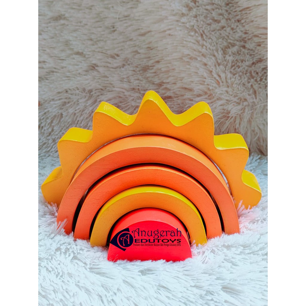 Jual mainan edukasi balok matahari warna | Shopee Indonesia