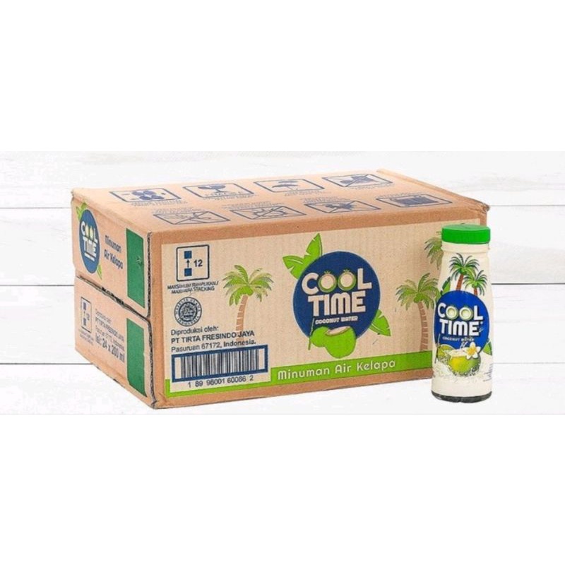 Jual Minuman air kelapa cool time coconut water 350 ml | Shopee Indonesia