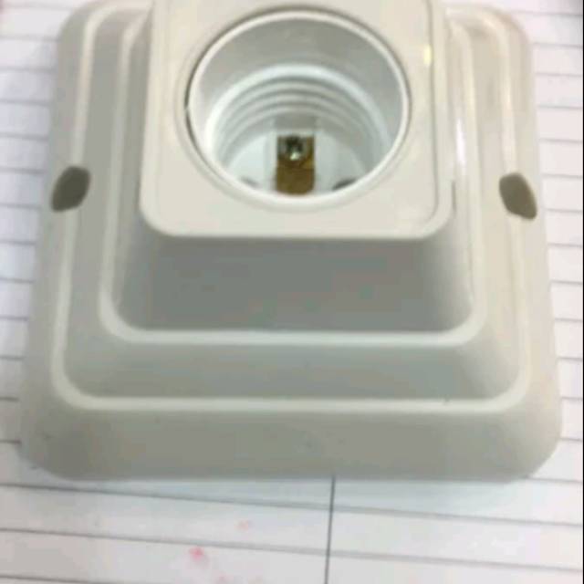 Jual Fiting fitting plafon rumah lampu tempel panasonic kotak bulat ...