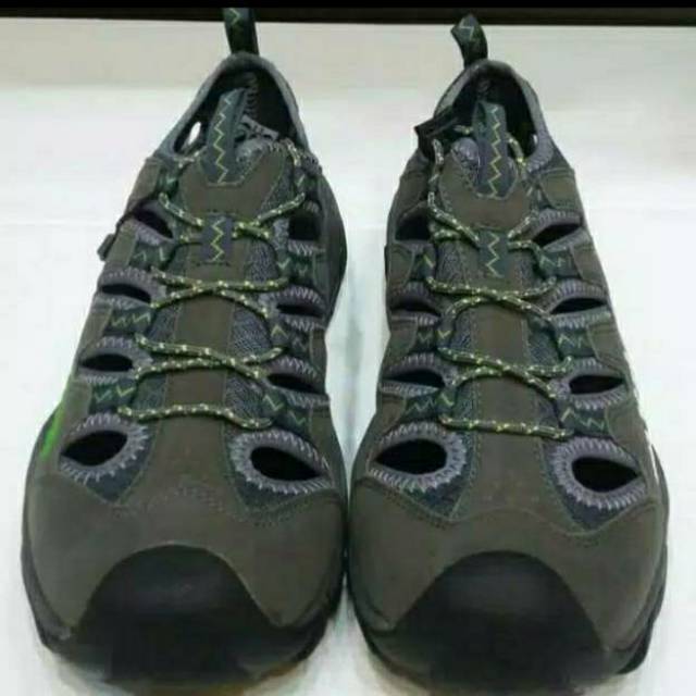 Jual SEPATU HIKING OUTDOOR PRO ALPHA GREY | Shopee Indonesia