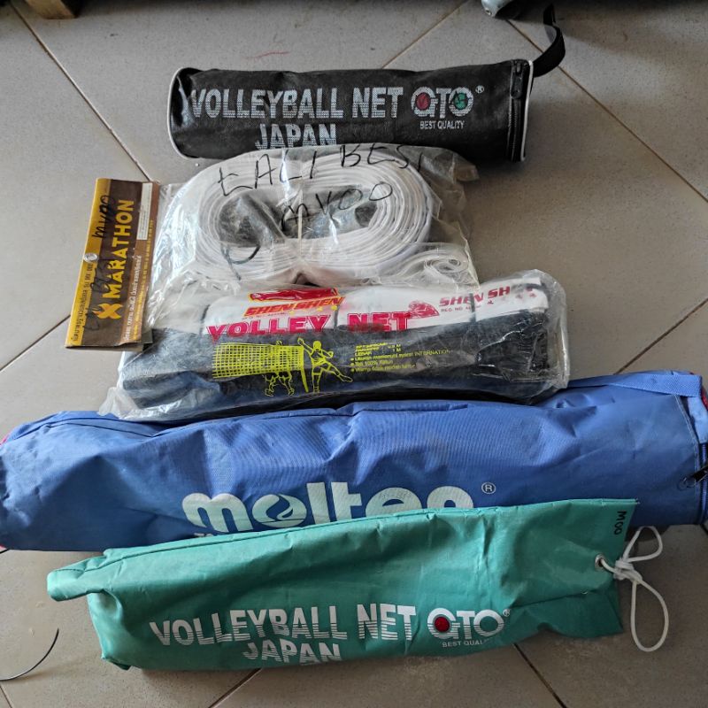Jual Net Volley, Volly, Voli official size READY berbagai merk GTO ...