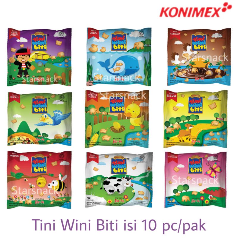 Jual Tini Wini Biti cookies isi 10sachet/ pak | Shopee Indonesia