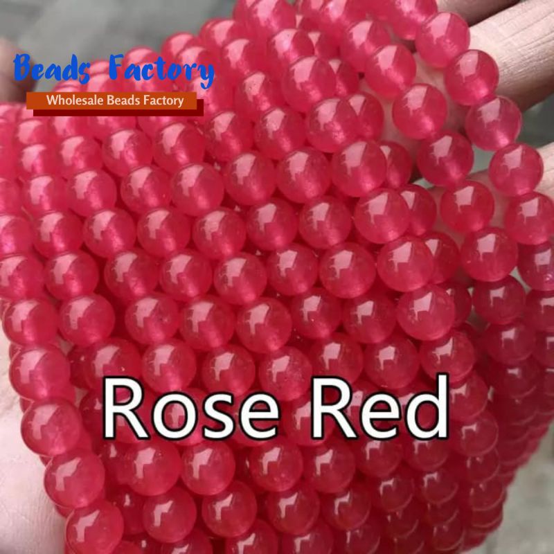 Jual Bahan craft Manik Batu Rose quarts 6mm 8mm 10mm | Shopee Indonesia