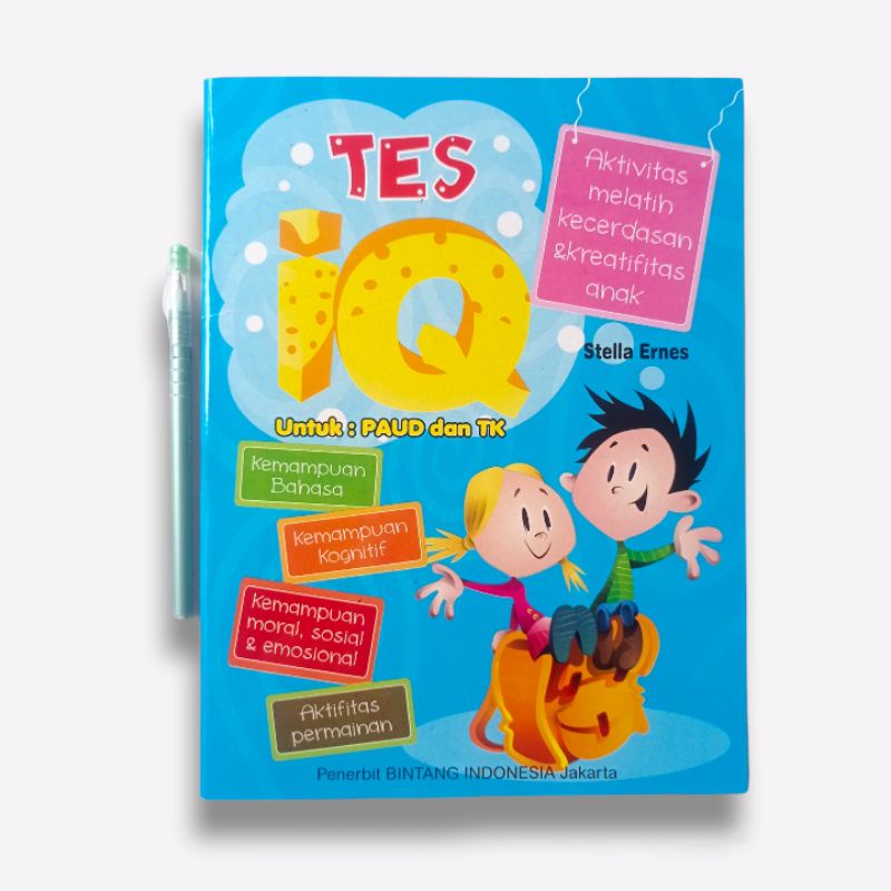 Jual Buku Test IQ Anak, Melatih Kecerdasan & Kreatifitas Anak | Shopee ...