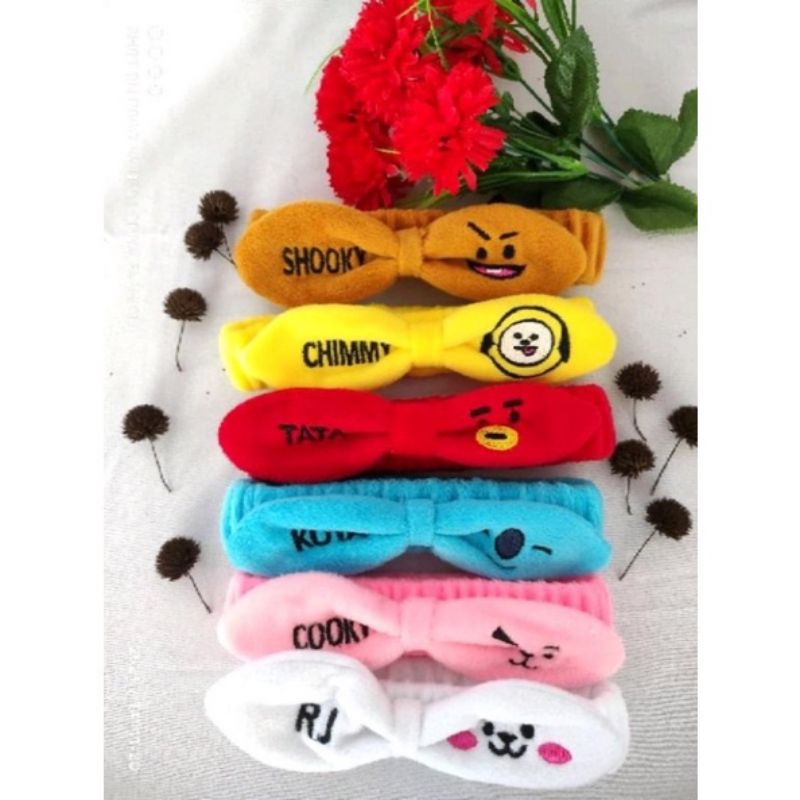 Jual Bandana BT21 BTS Pita Chibi Headband BT21 BTS | Shopee Indonesia