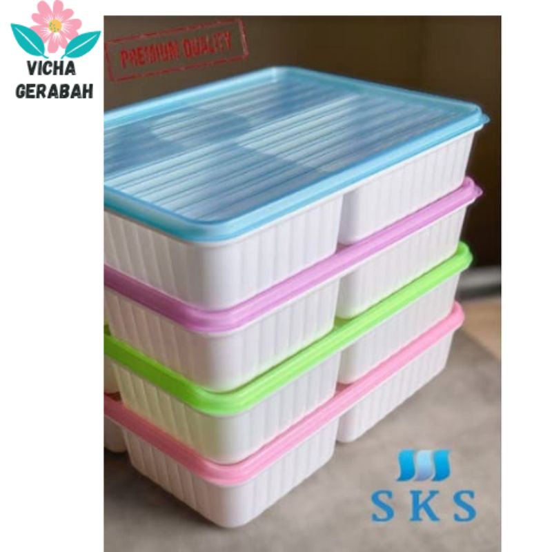 Jual Kotak Makan Plastik SKS - Tempat Nakan Ginza 5 Sekar Lunch Box ...