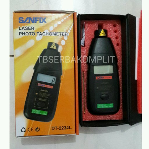 Jual SANFIX DT-2234L Laser Photo Tachometer Non-Contact Alat Ukur ...