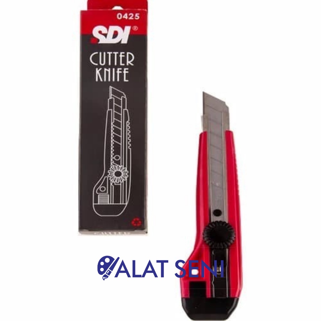 Jual SDI Cutter Knife 0425 / SDI Cutter Besar / Cutter Besar | Shopee ...