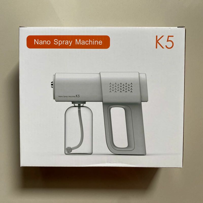 Jual Nano Spray Machine K5 / Nano Spray Gun Disinfectant UV Light ...