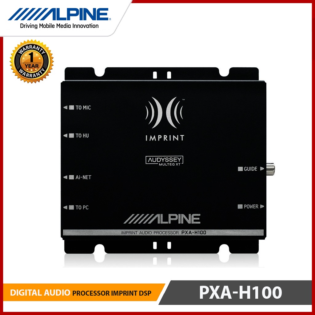 Jual ALPINE - DIGITAL AUDIO PROCESSOR IMPRINT - DSP PXA-H100 - GRANSI 1 ...