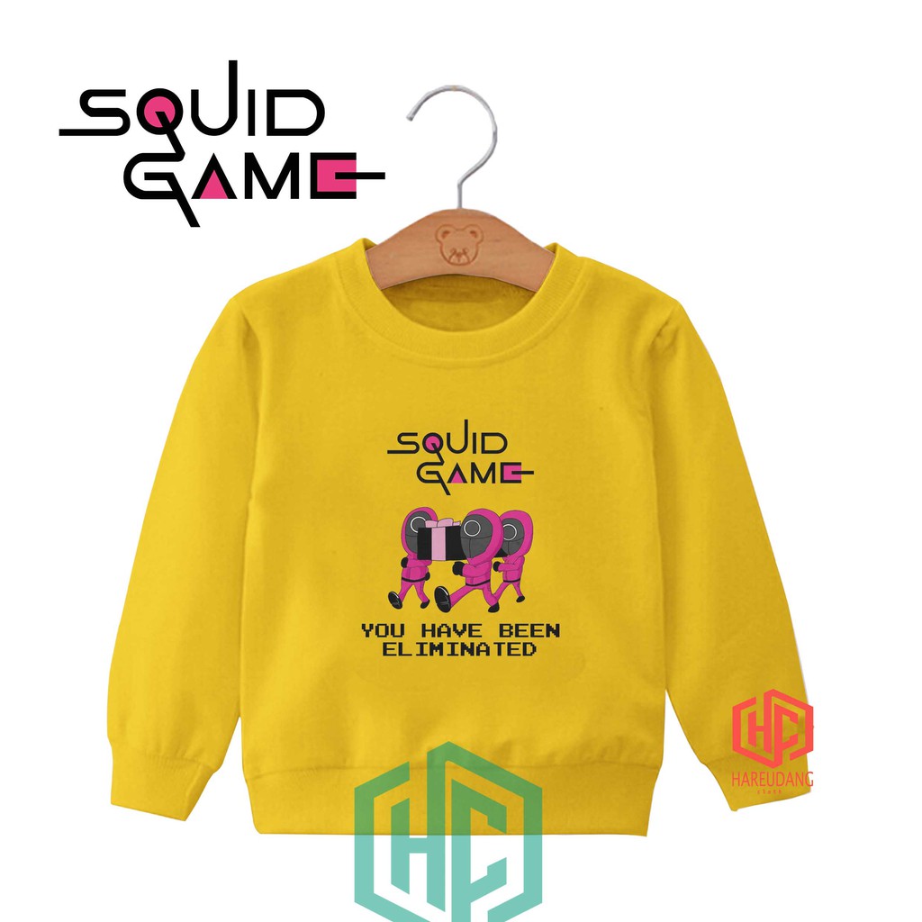Jual Sweater anak squid game-pakaian anak squid game | Shopee Indonesia