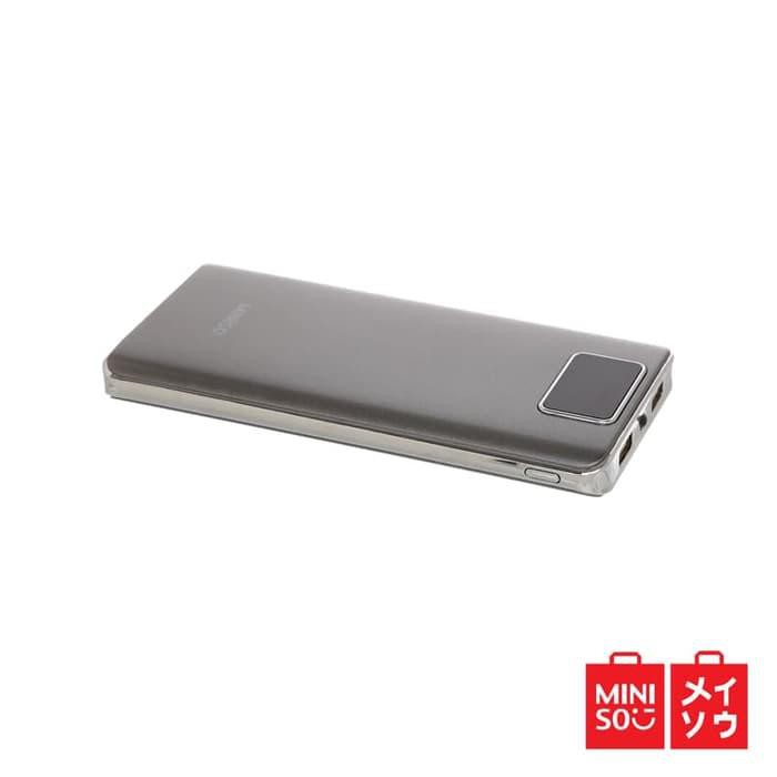 Jual Dijual Miniso Official Power Bank 10000mAh Model: LB-E103(Grey ...