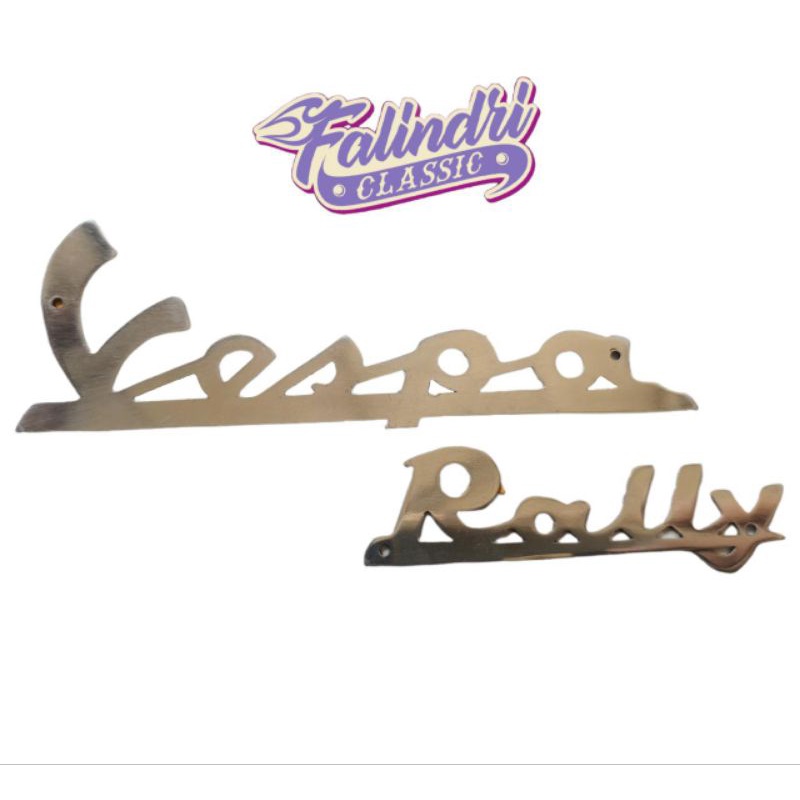 Jual Emblem Vespa Rally emblem vespa | Shopee Indonesia