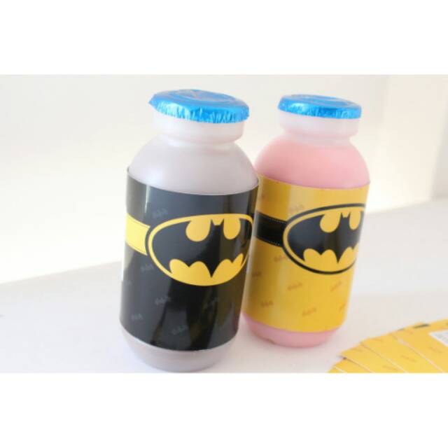 Jual Label susu botol karakter batman logo | Shopee Indonesia
