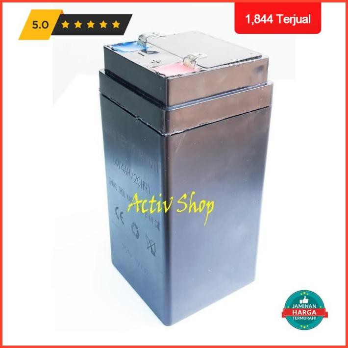 Jual Baterai Timbangan Digital 4V4Ah Terlaris | Shopee Indonesia