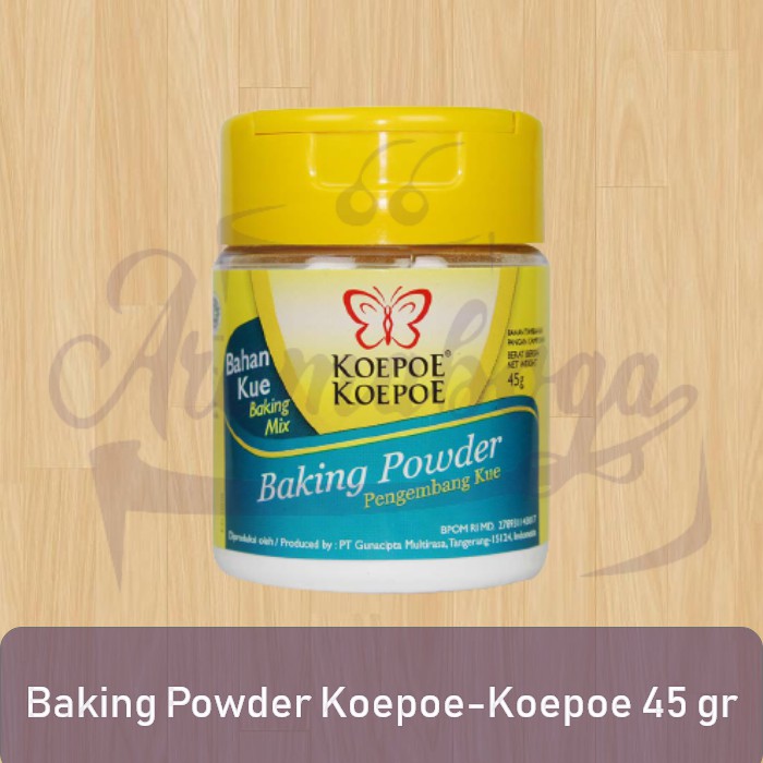 Jual Baking powder Koepoe| kupu kupu 45gr | Shopee Indonesia