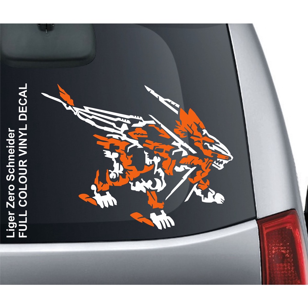 Jual Sticker Cutting Liger Zero Schneider Decal Vynil Anime Manga ...