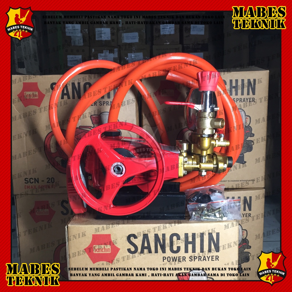 Jual SANCHIN SCN-20 / SCN20 / SCN 20 - MESIN JET CLEANER CUCI MOBIL MOTOR - ENGINE POWER SPRAYER ...