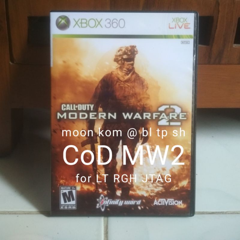 Jual kaset xbox 360 copy call of duty modern warfare 2 cod mw2 for lt ...