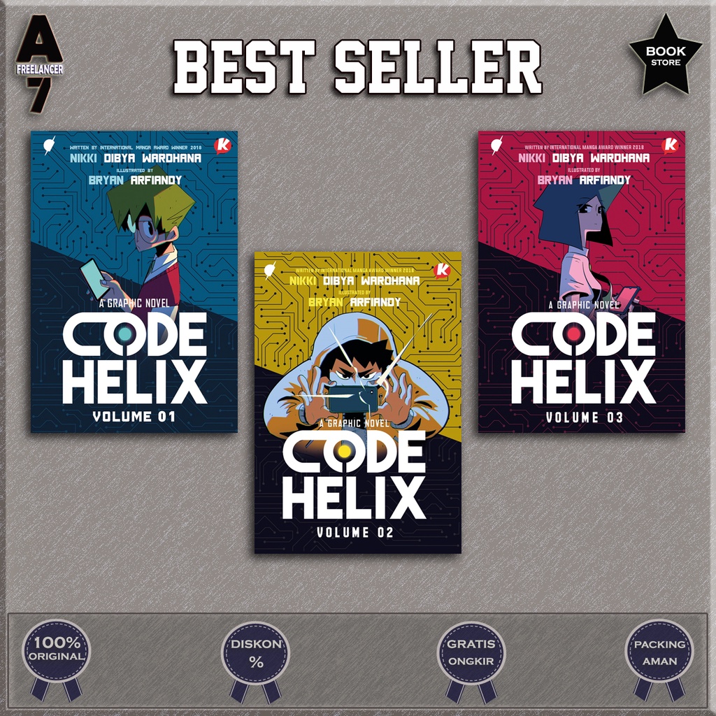 Jual Komik Code Helix Vol 1 - 3 - Koloni : Code Helix | Shopee Indonesia