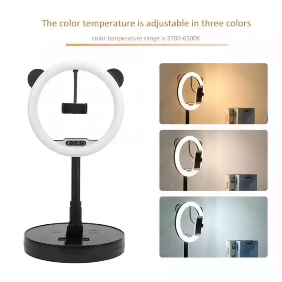 Jual LAMPU LED LIGHT SELFIE + TRIPOD/RING LIGHT SELFIE/LAMPU RING ...