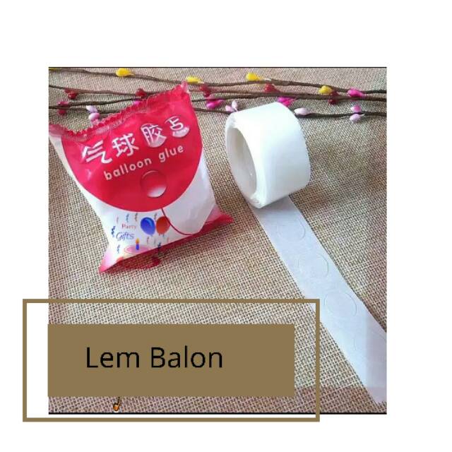 Jual LEM BALON untuk menempelkan balon di atap/dinding | Shopee Indonesia