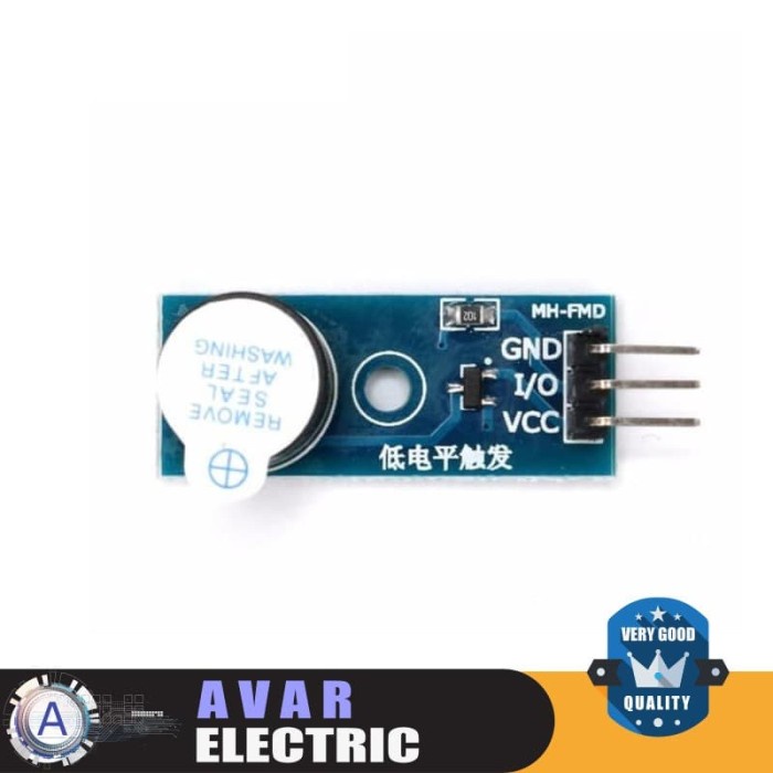Jual Active Buzzer Alarm Piezoelectric Module Sensor Beep Audio For Arduino Shopee Indonesia