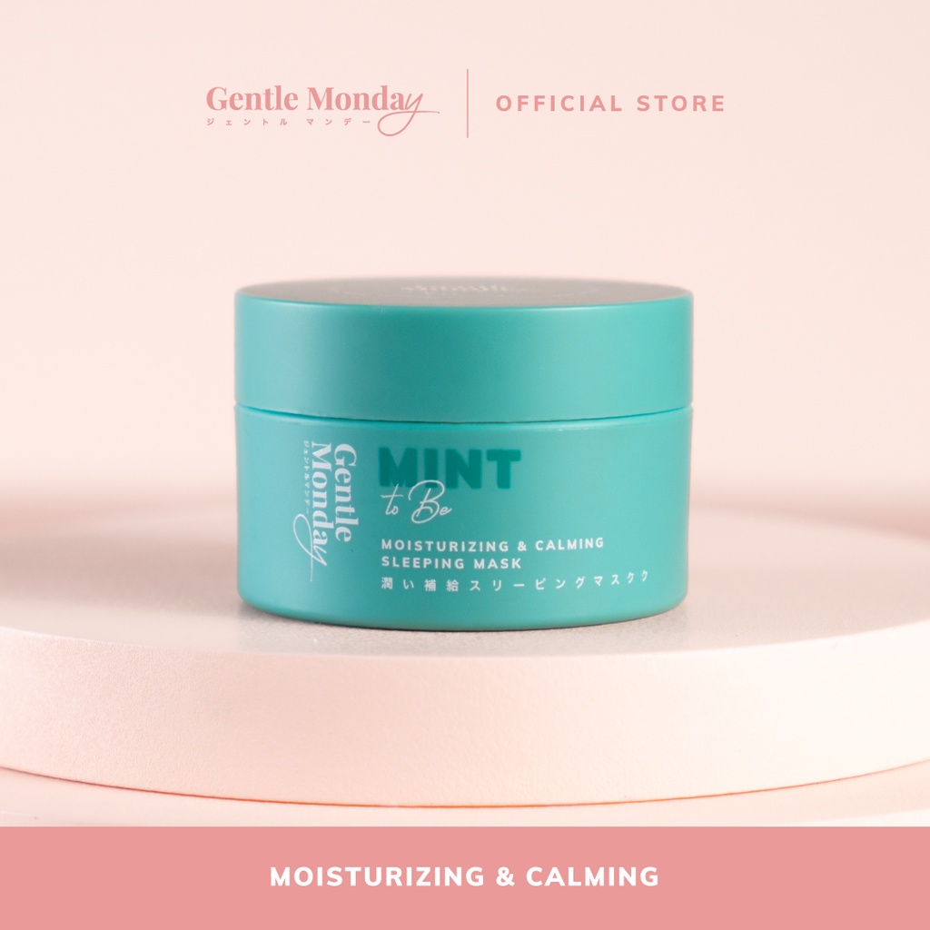 Jual Gentle Monday Mint To Be Sleeping Mask : Moisturizing & Calming ...
