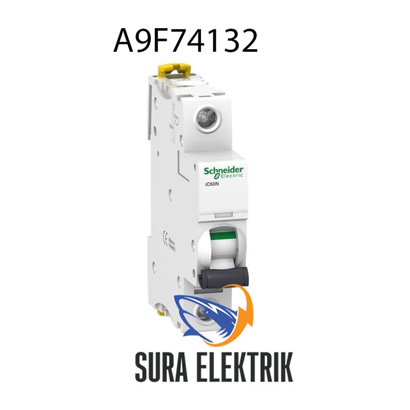 Jual MCB ACTI 9 IC60N 1P 32A A9F74132 SCHNEIDER ELECTRIC | Shopee Indonesia