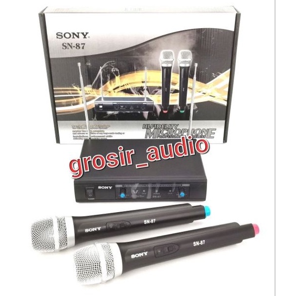 Jual MIC WIRELESS SONY SN87 SN 87 ,MICROPHONE WIRELESS SONY SN87 ,MIC SONY SN87 ,SN87 ,MIC ...