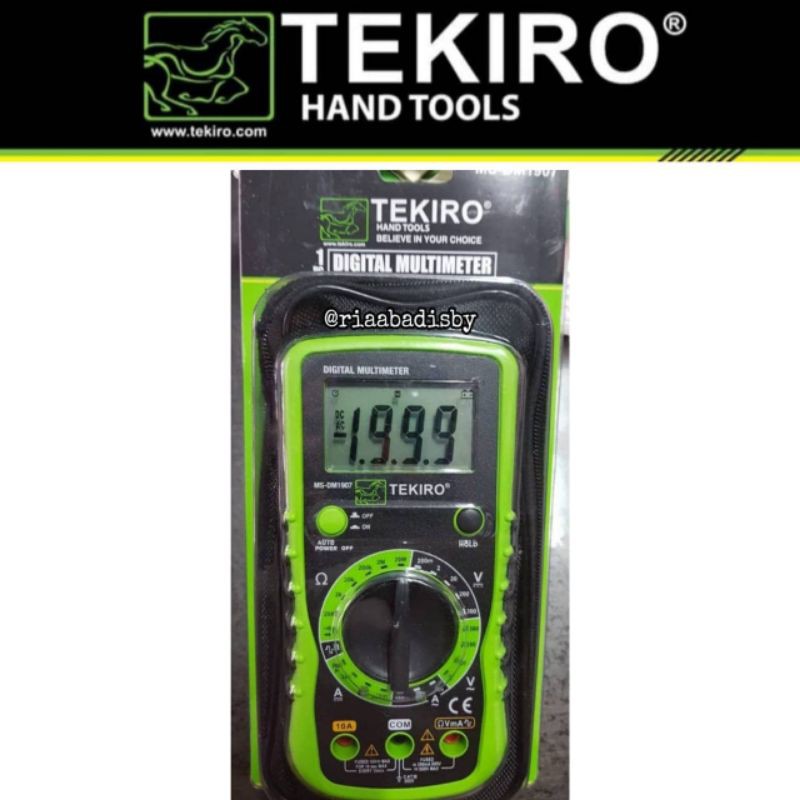 Jual DIGITAL MULTIMETER TEKIRO | Avometer Digital | Shopee Indonesia