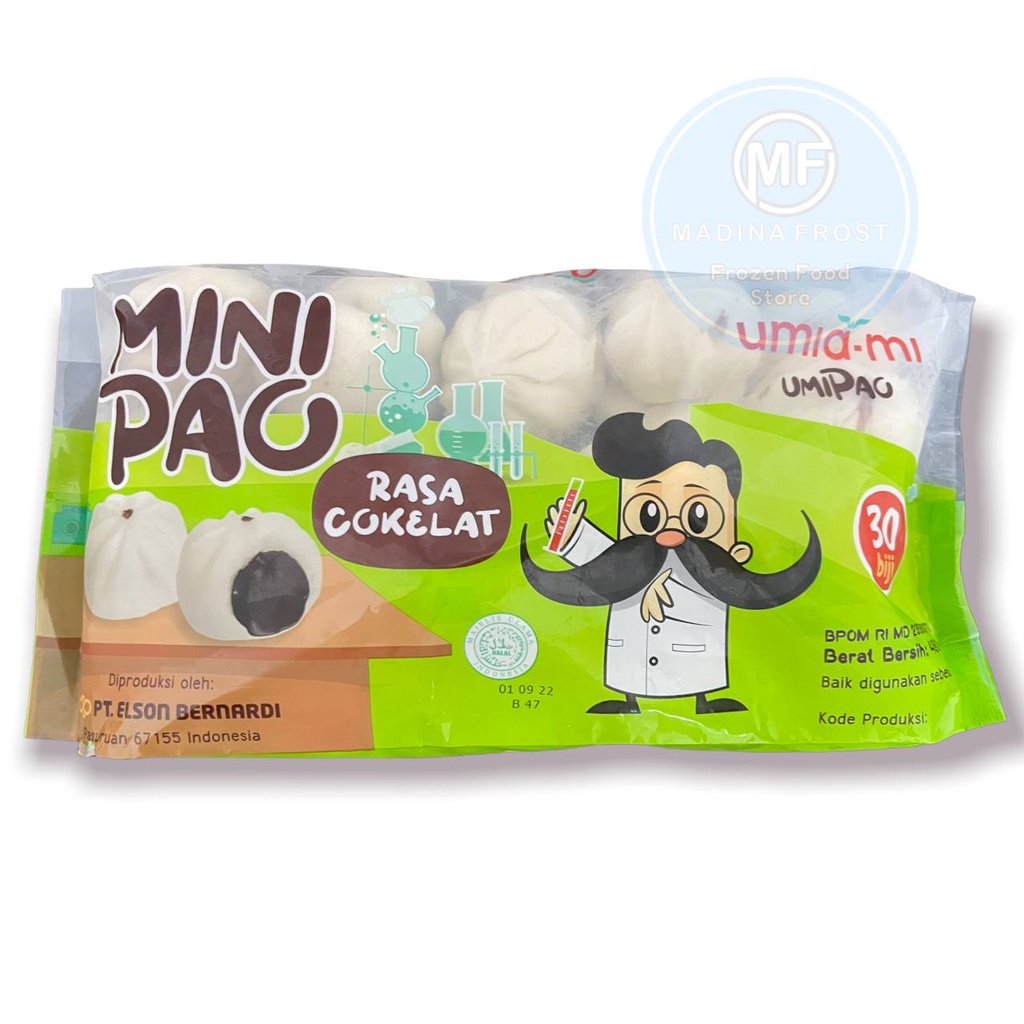 Jual UMIA MI MINI PAO COKLAT 30 PC 480 GR | Shopee Indonesia