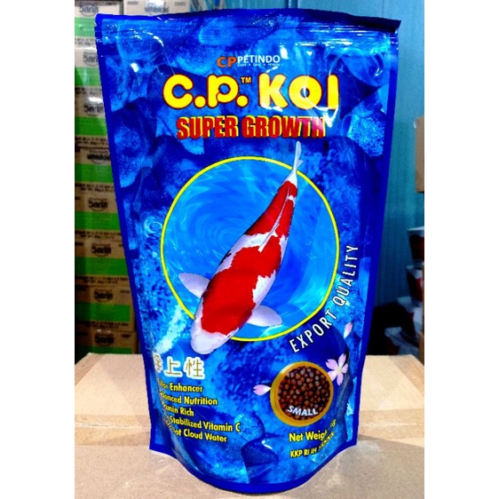Jual Makanan Ikan Koi CP KOI SUPER GROWTH 1Kg | Shopee Indonesia