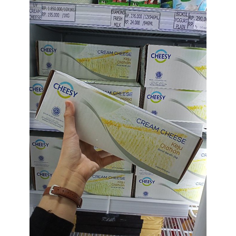 Jual Cheesy Cream Cheese 200g | Shopee Indonesia