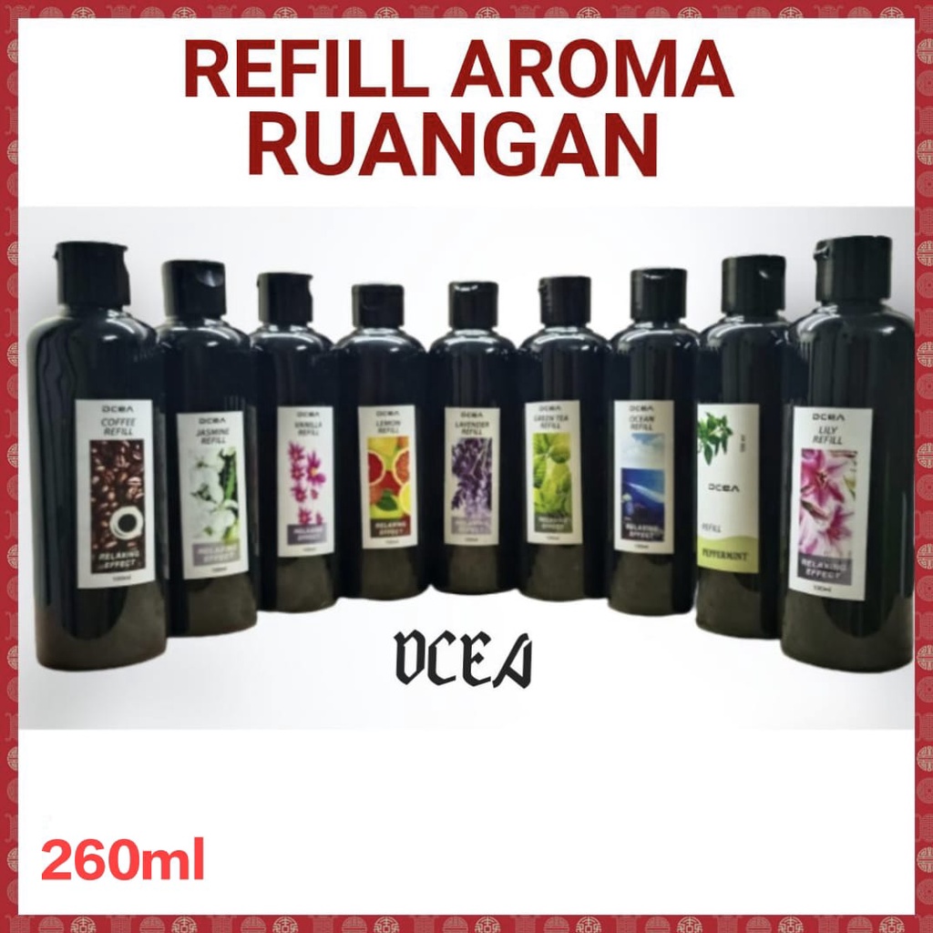 Jual Refill Premium 260ml Aroma Reed Difuser Pengharum Ruangan Cair ...
