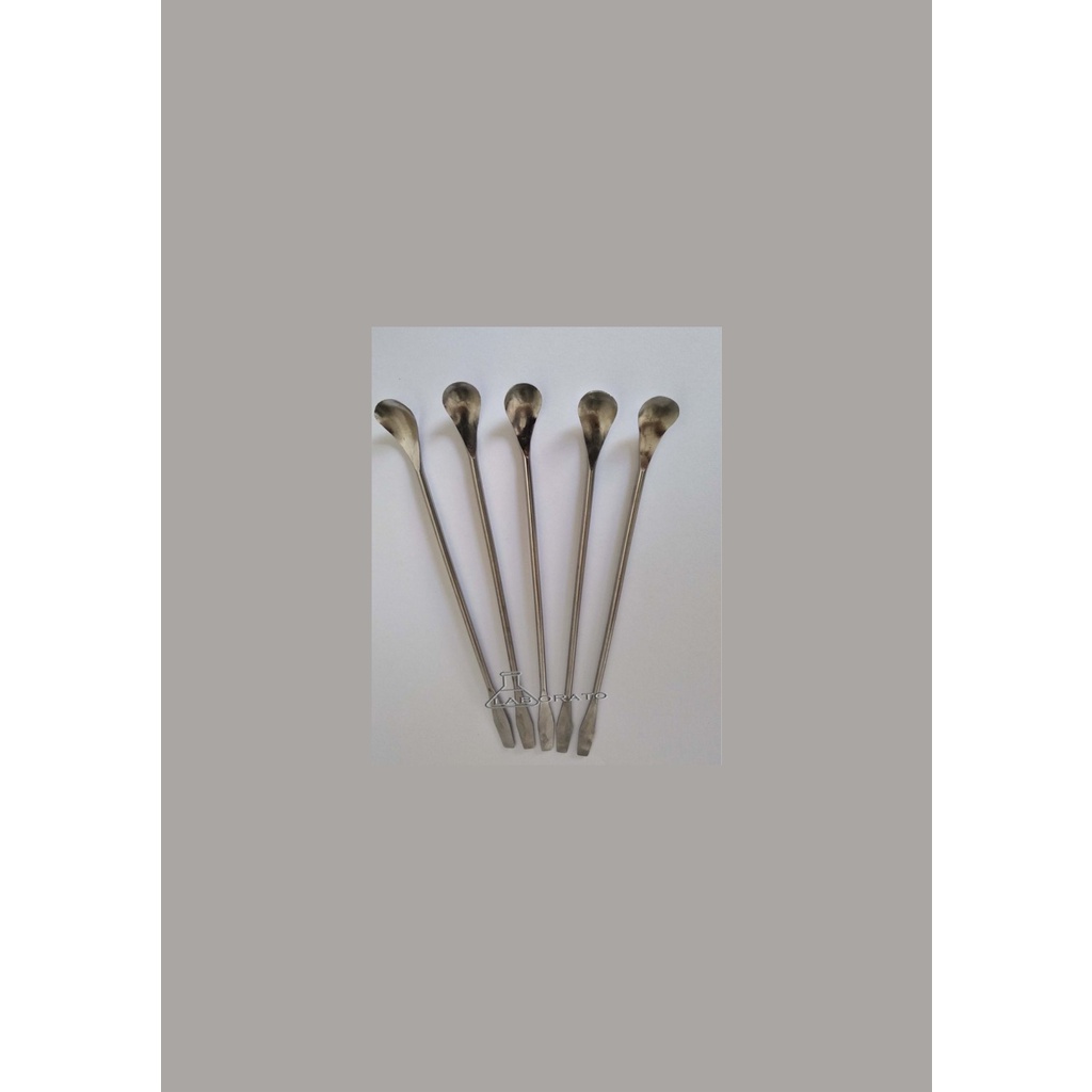 Jual Spatula Lab, Sendok Spatula Lab, Sendok Lab 18cm | Shopee Indonesia