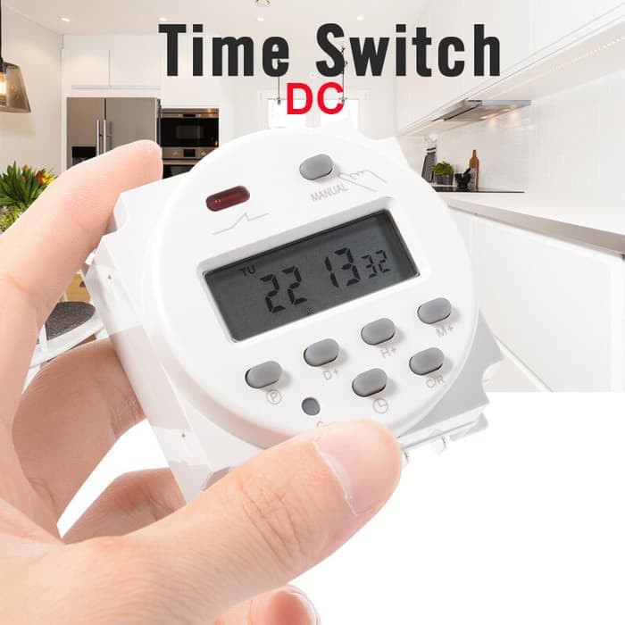 Jual Modul Timer Digital Programmable DC 12V Auto On Off Switch Timer ...