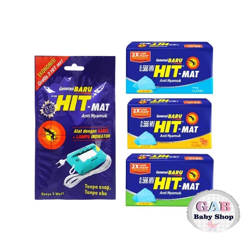 Jual Hit Mat Alat & Refill Anti Nyamuk Listrik / Obat Nyamuk Elektrik ...