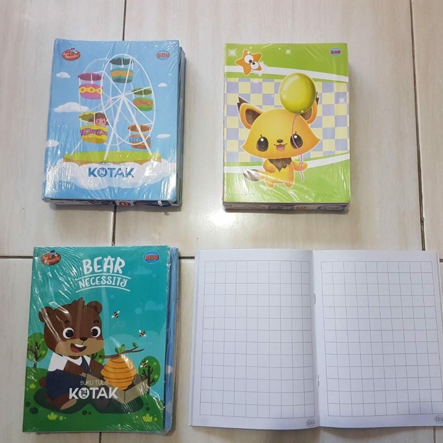 Jual SINAR DUNIA BUKU TULIS MANDARIN KOTAK BESAR ISI 38 SQ14 PER PACK ...