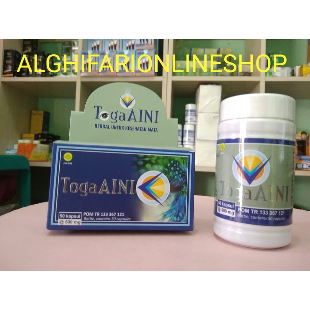 Jual Kapsul Herbal Toga Aini Membantu Memelihara Kesehatan Mata ...