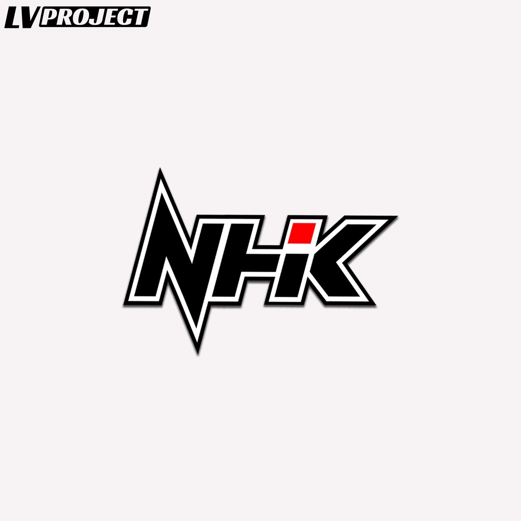 Jual Stiker Helm NHK Vinyl Laminasi Glossy Sticker NHK Helmet 1pcs ...