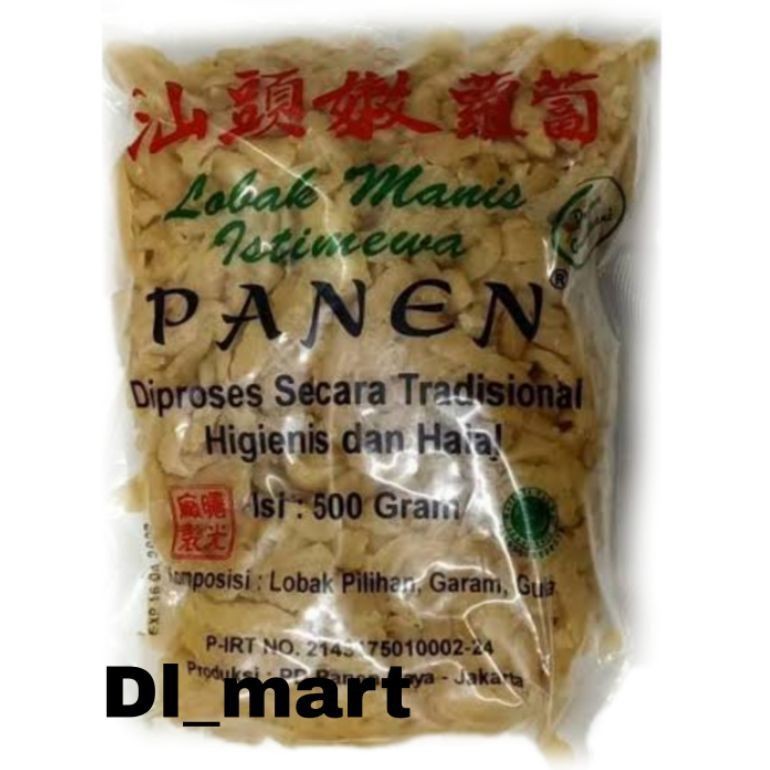 Jual Lobak Manis Caipo Merk Panen isi 500gr Chai Po Cai Po Istimewa ...